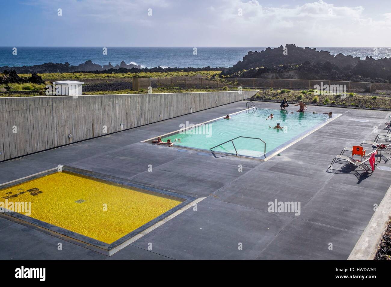 Portugal, Azores archipelago, Sao Miguel island, Ponta da Ferraria ...