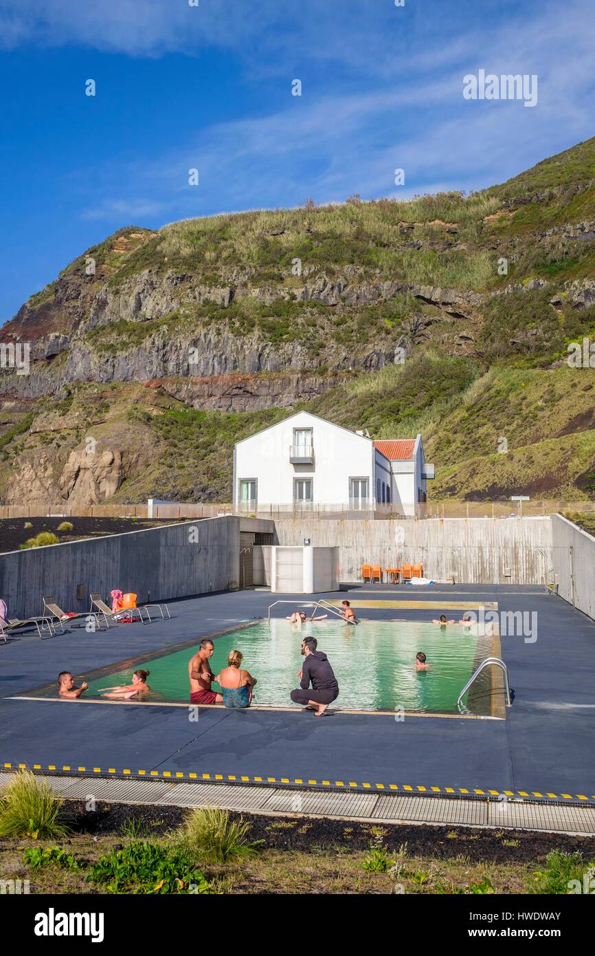 Portugal, Azores archipelago, Sao Miguel island, Ponta da Ferraria ...
