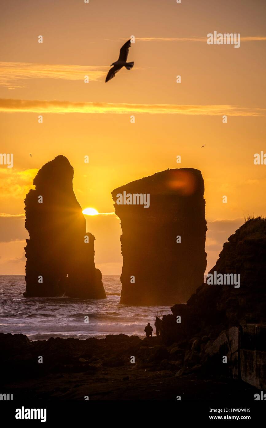 Portugal, Azores archipelago, Sao Miguel island, Mosteiros, Mosteiros ...