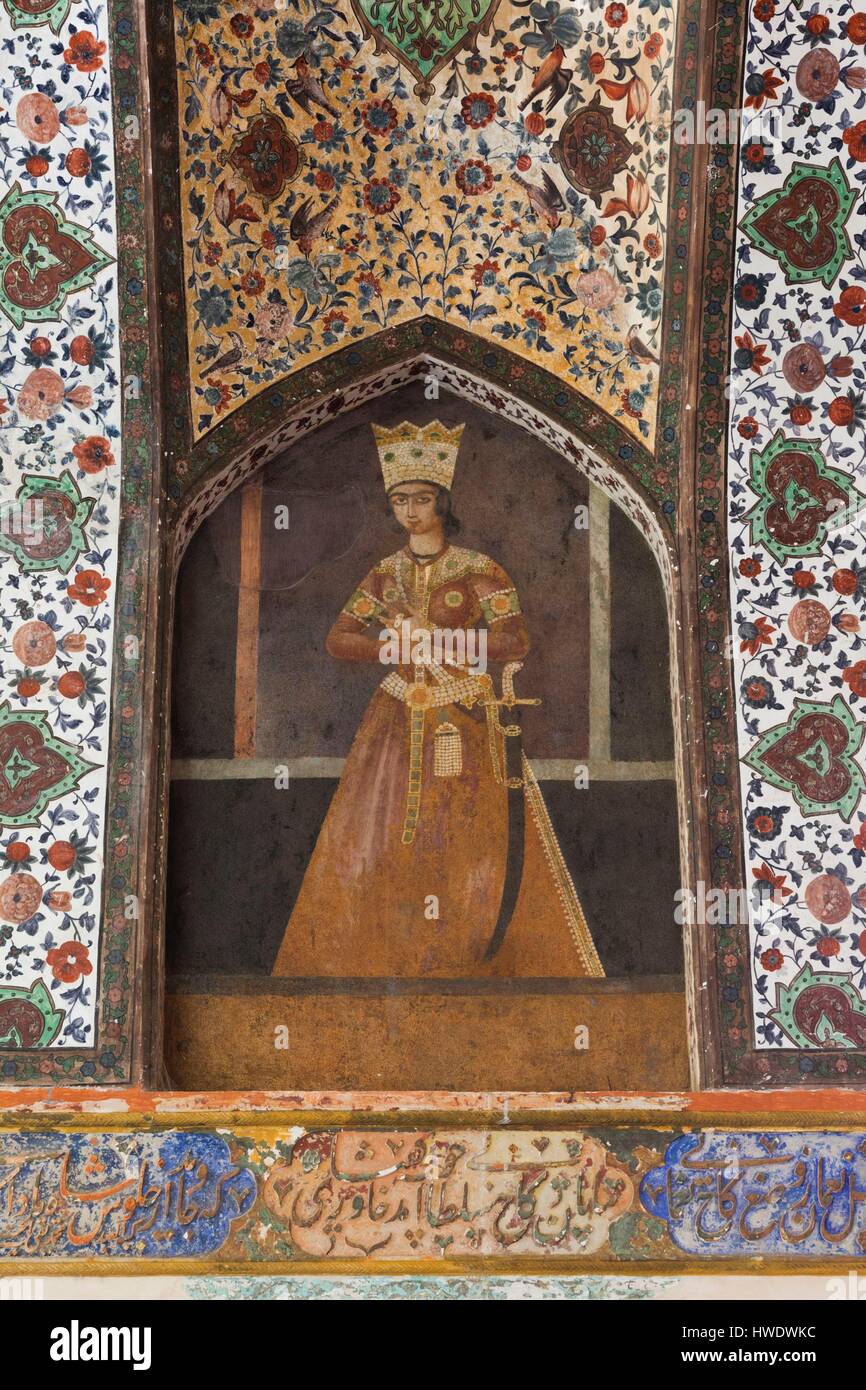 Iran, Central Iran, Kashan, Bagh-e Fin, Fin Garden, World Heritage Site ...