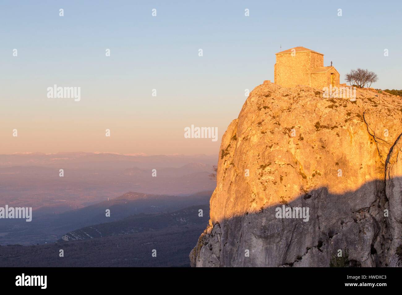 France, Var, Regional Natural Reserve of Sainte Baume, chain of Sainte ...