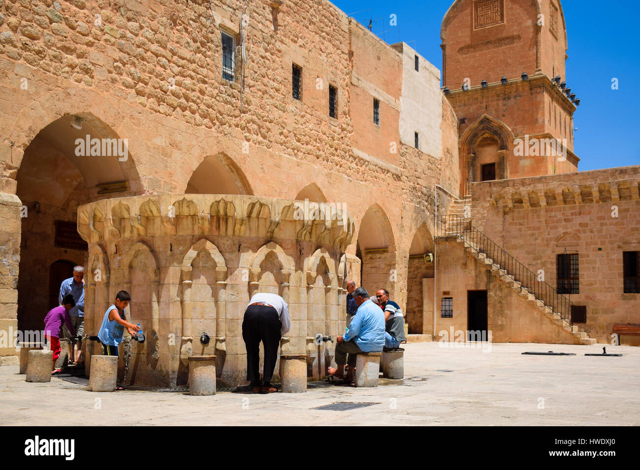 Muslim washing hands hi-res stock photography and images - Alamy