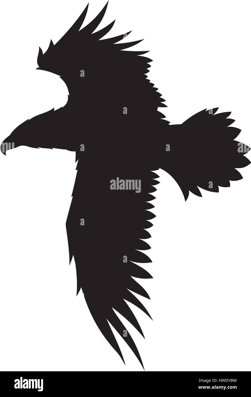 Abstract vector illustration of eagle Stock Vector Image & Art - Alamy