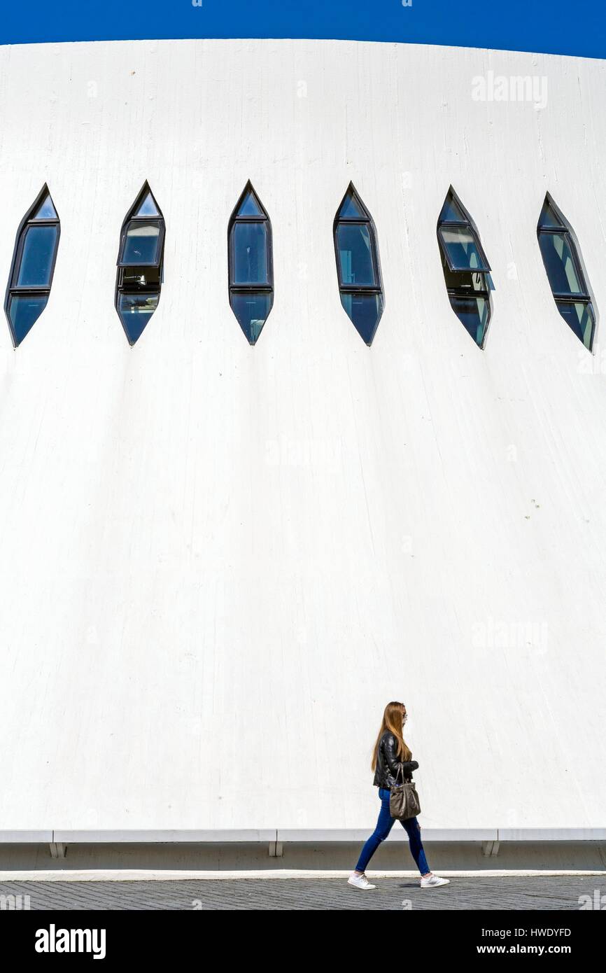 France, Seine Maritime, Le Havre, city center listed as World Heritage ...