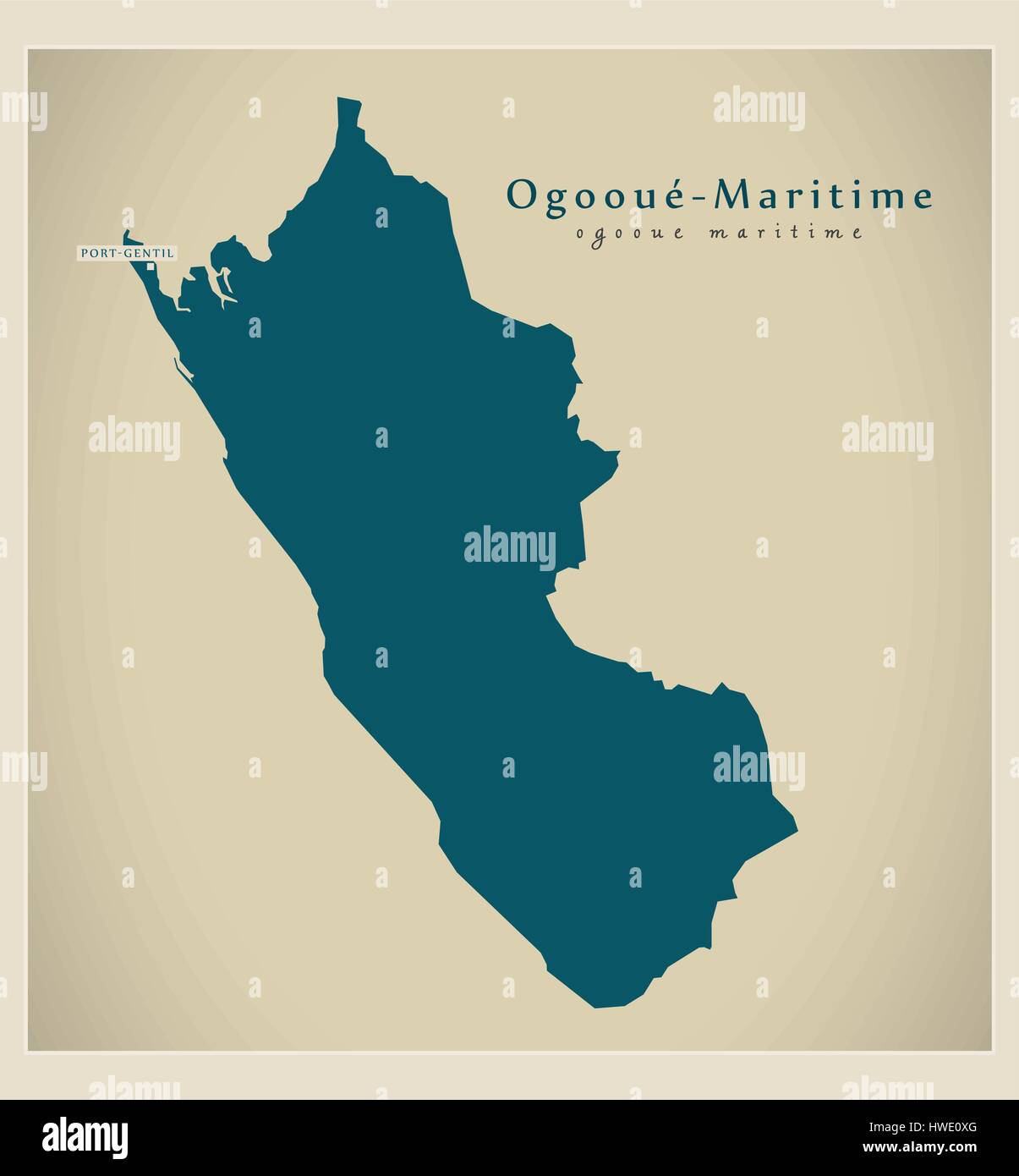 Maritime city illustration Stock Vector Images - Alamy