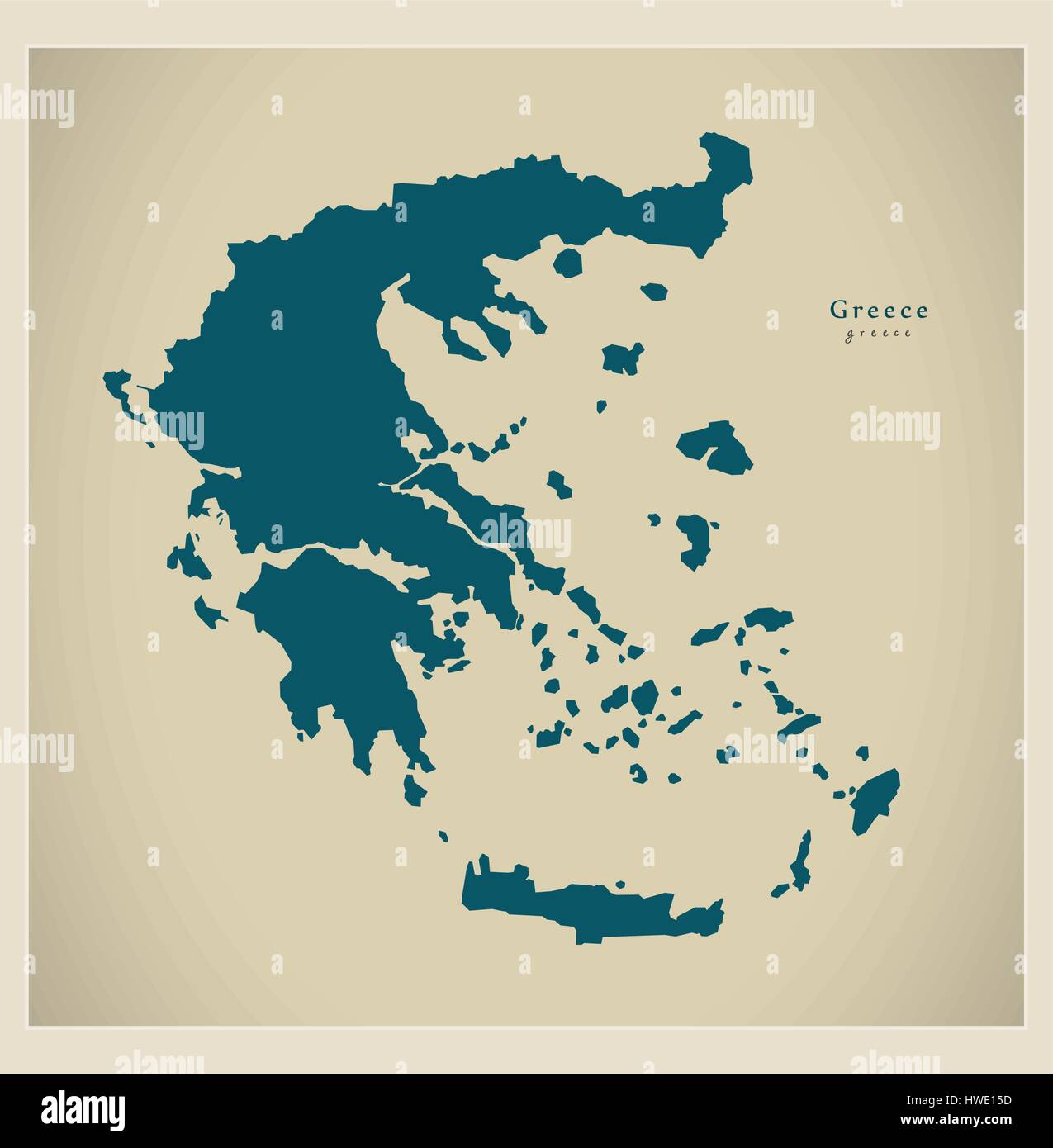 Modern athens greece Stock Vector Images - Alamy