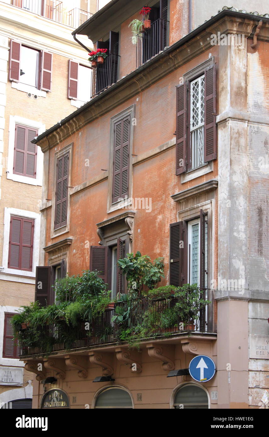 Weathered balcony hi-res stock photography and images - Alamy