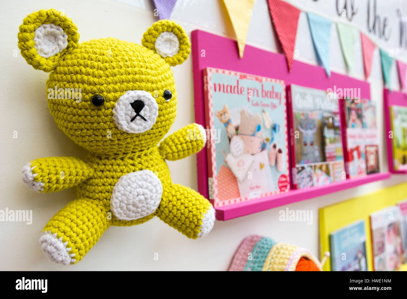 Crochet teddy hi-res stock photography and images - Alamy