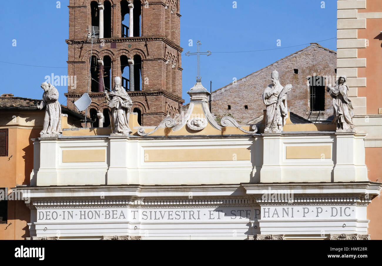 Church San Silvestro In Capite High Resolution Stock Photography and ...