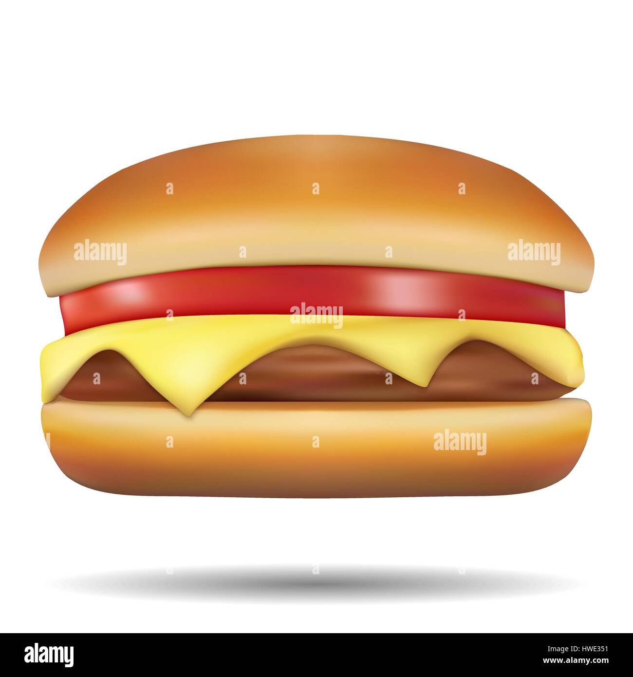 Mini burgers Cut Out Stock Images & Pictures - Alamy