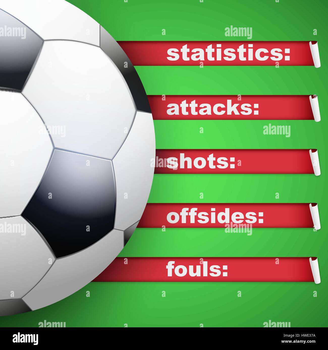 Soccer statistics hi-res stock photography and images - Alamy