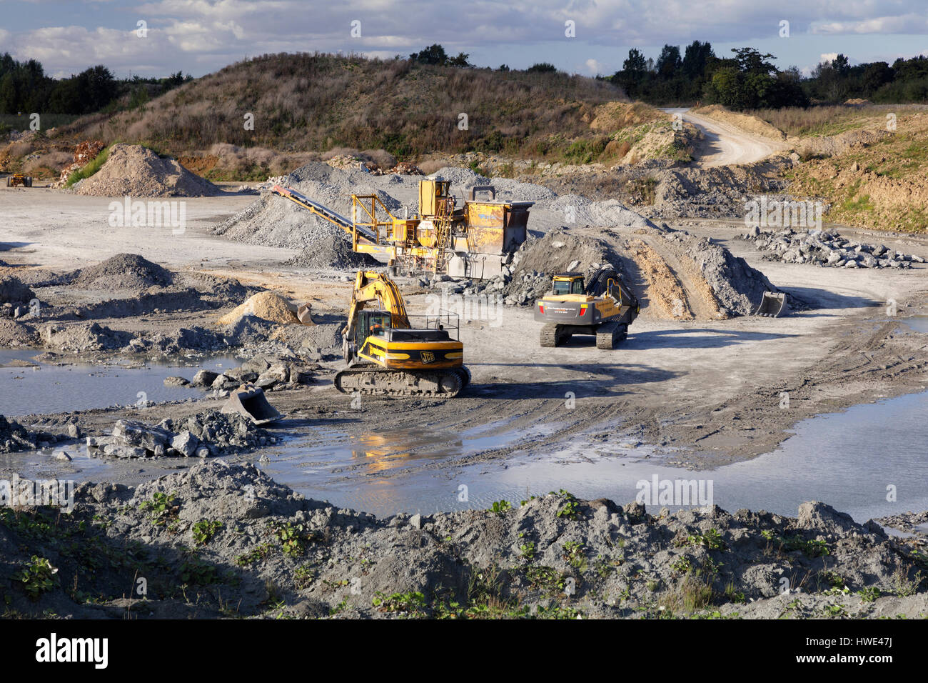 Clay extraction hi-res stock photography and images - Alamy