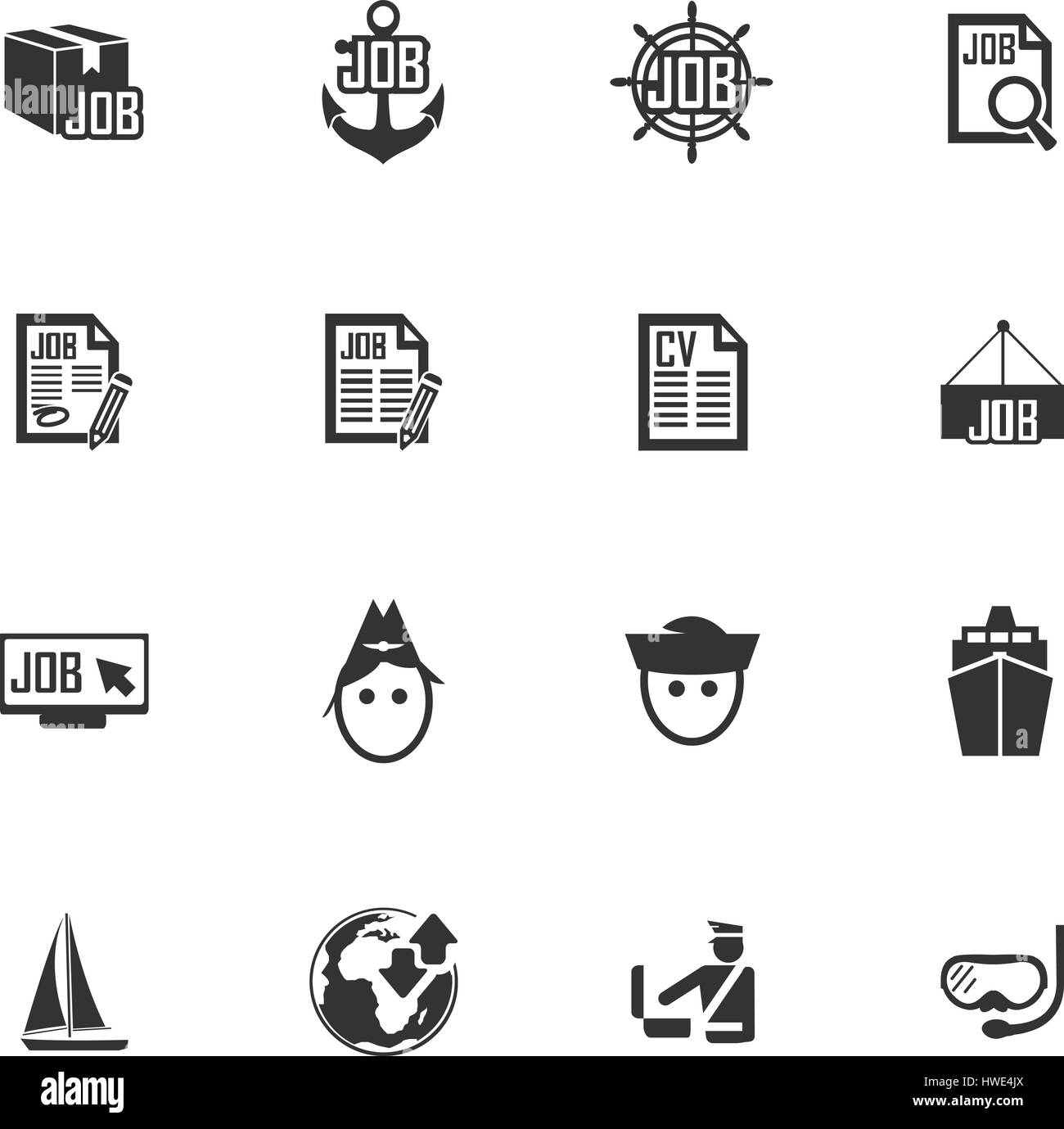 Crane user Black and White Stock Photos & Images - Alamy