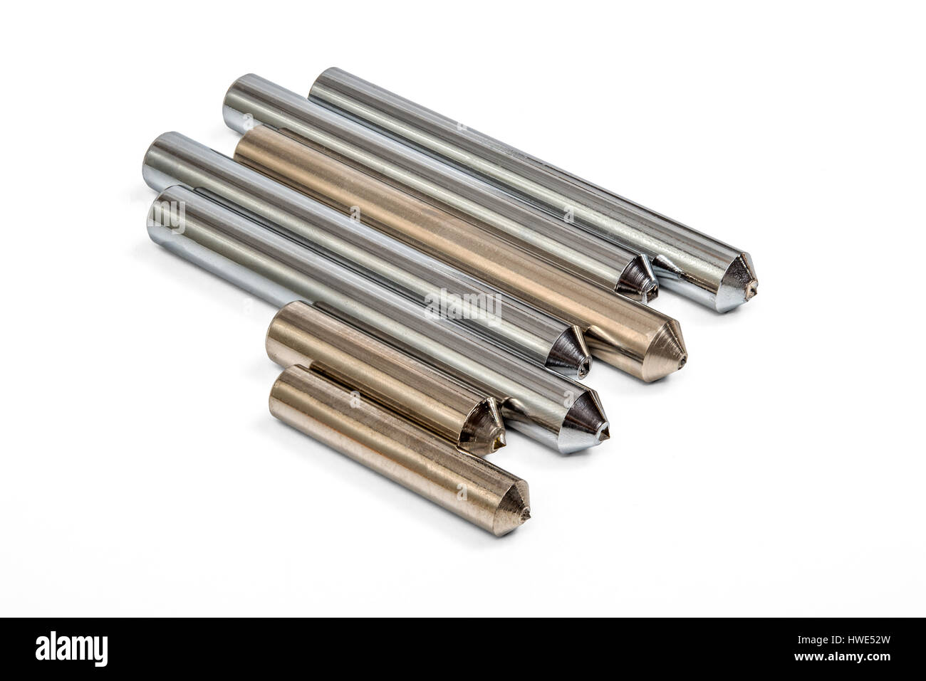 Single point diamond dressing tools on white background Stock Photo - Alamy