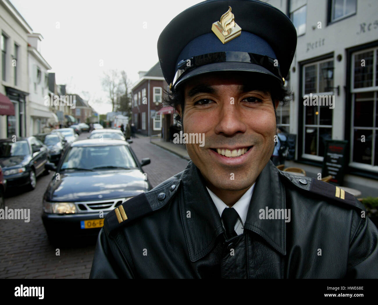 police officer in the netherlands Stock Photo - Alamy