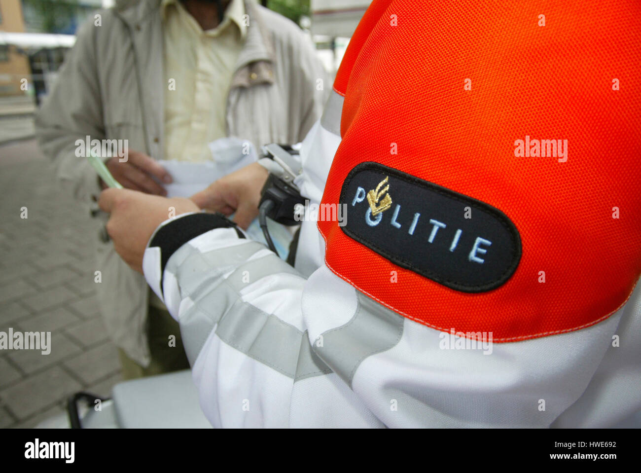 police officer in the netherlands Stock Photo - Alamy