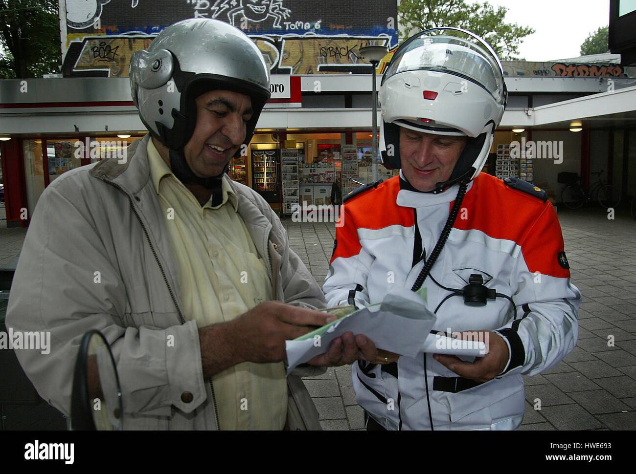 police officer in the netherlands Stock Photo - Alamy
