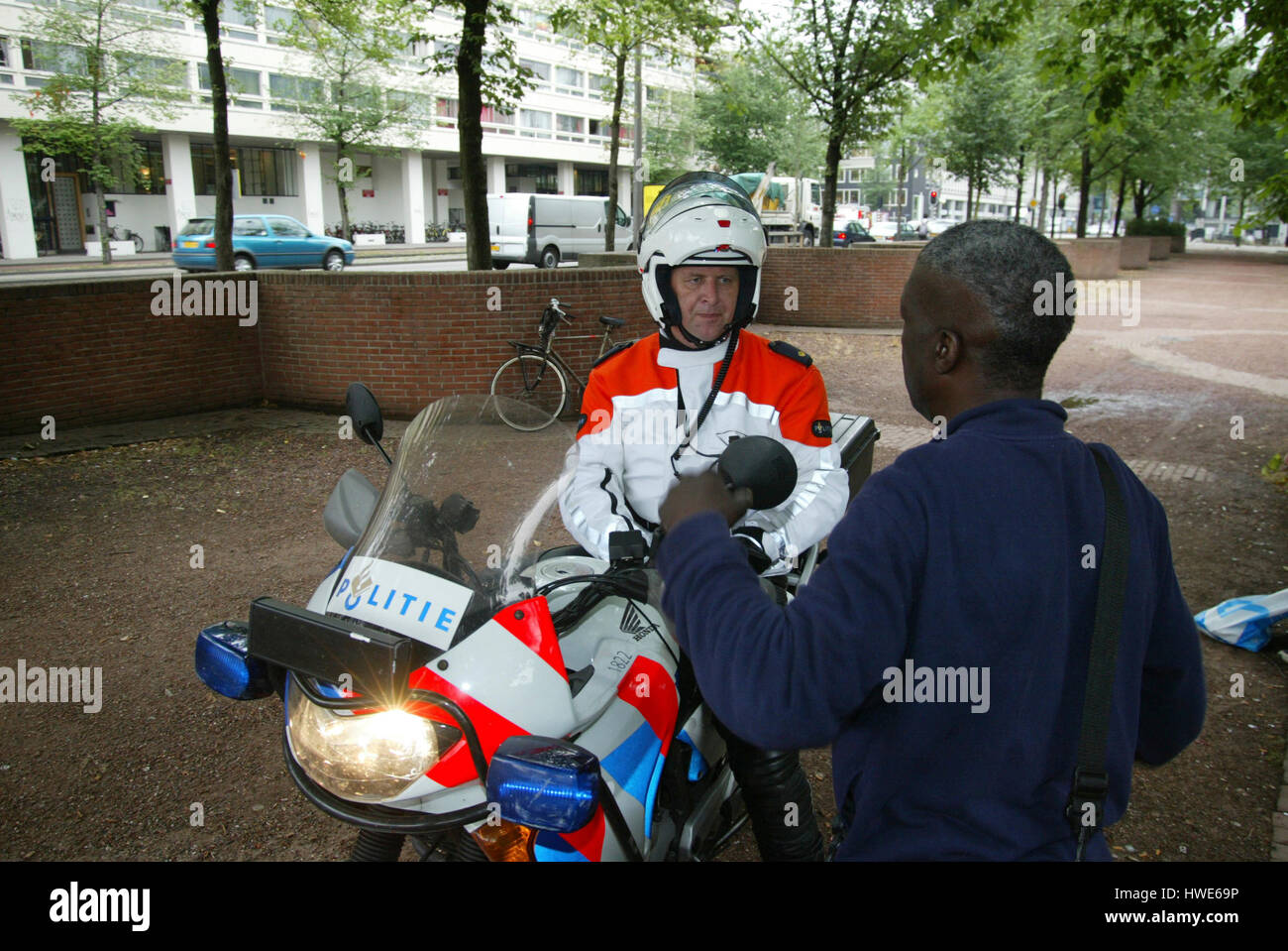 police officer in the netherlands Stock Photo - Alamy