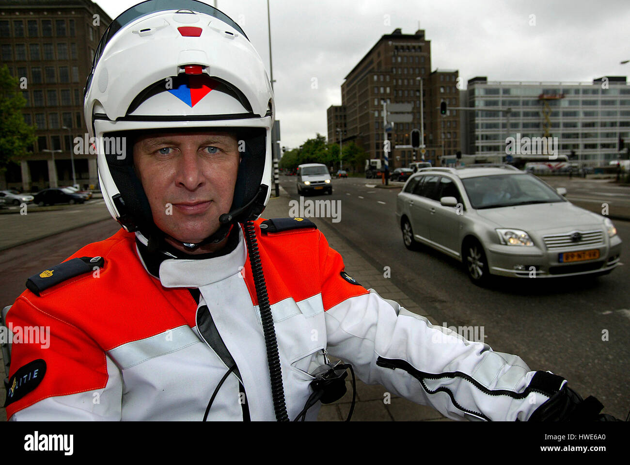 police officer in the netherlands Stock Photo - Alamy