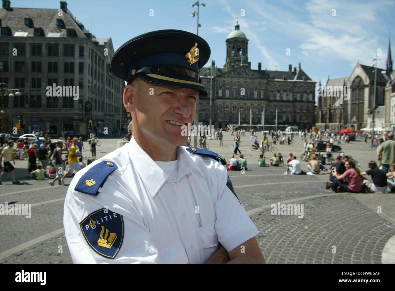 police officer in the netherlands Stock Photo - Alamy