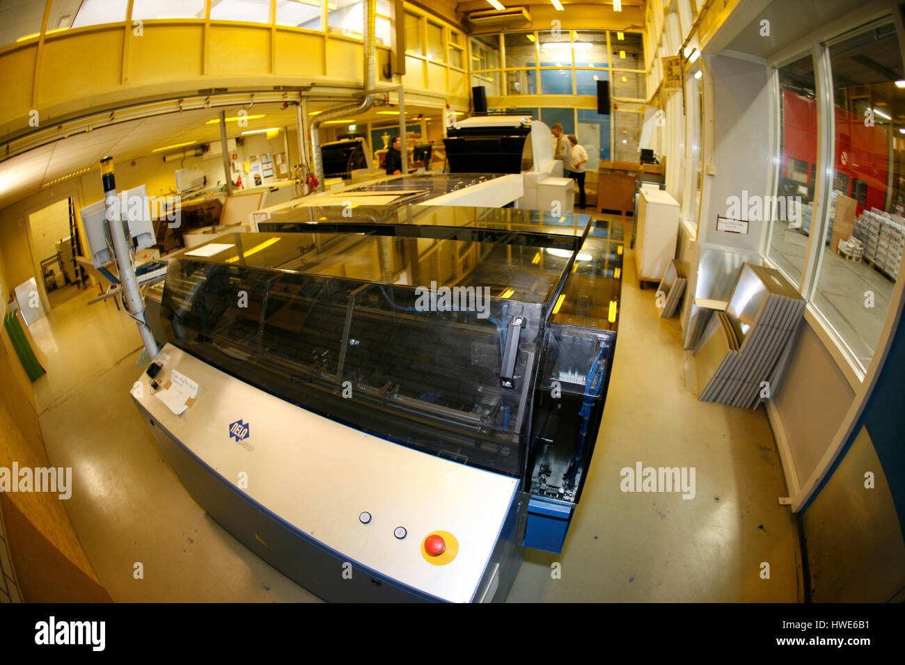 offset printing press Stock Photo - Alamy