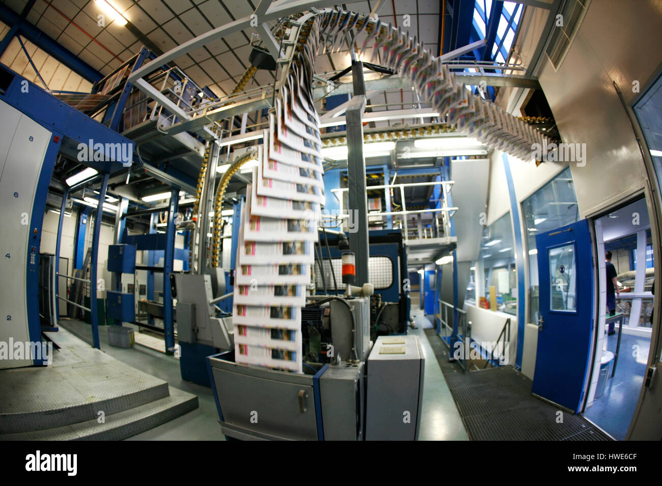 offset printing press Stock Photo - Alamy