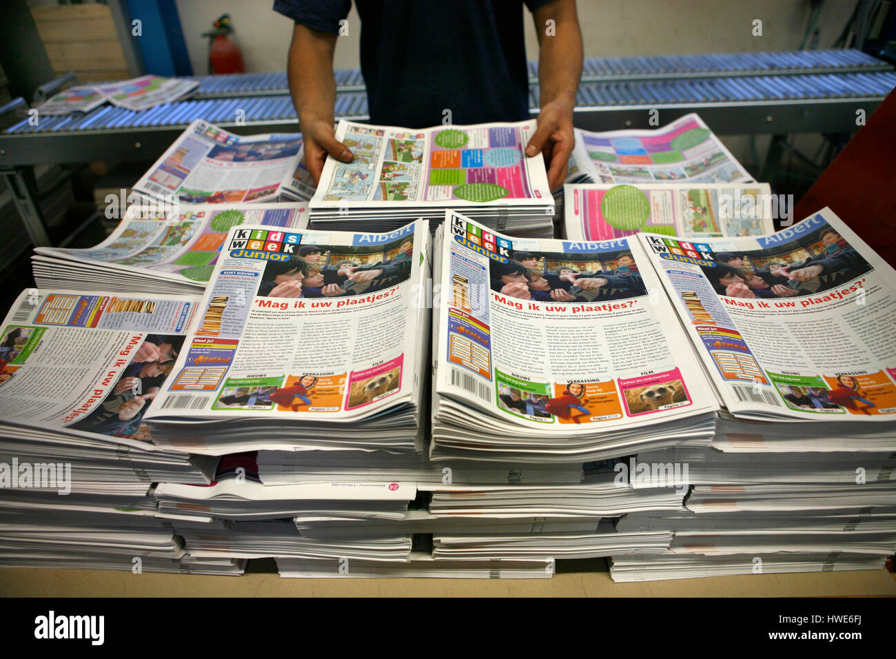 offset printing press Stock Photo - Alamy