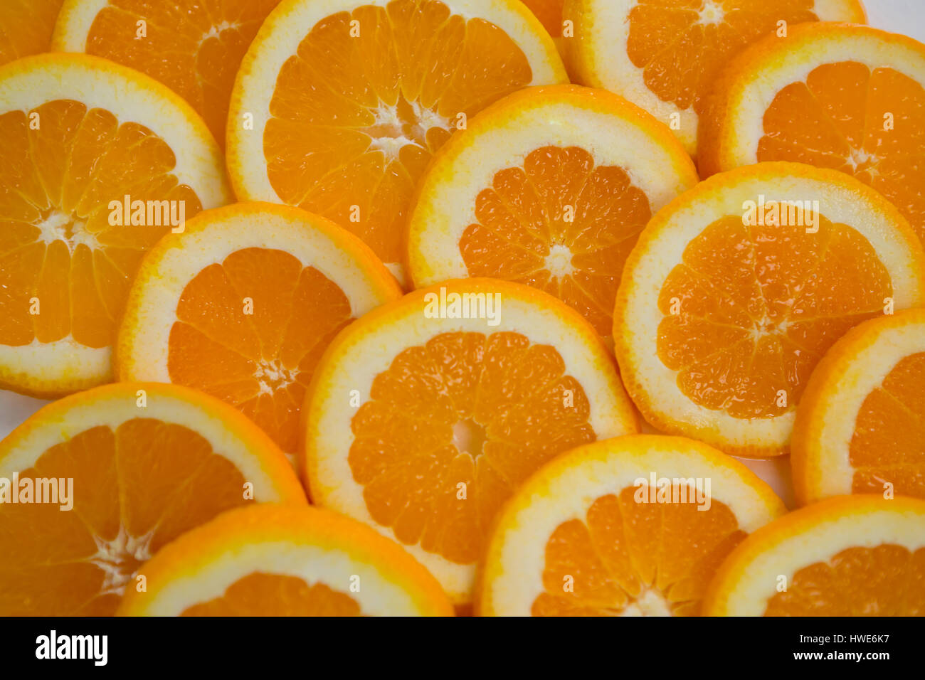 Close up orange slices hi-res stock photography and images - Alamy