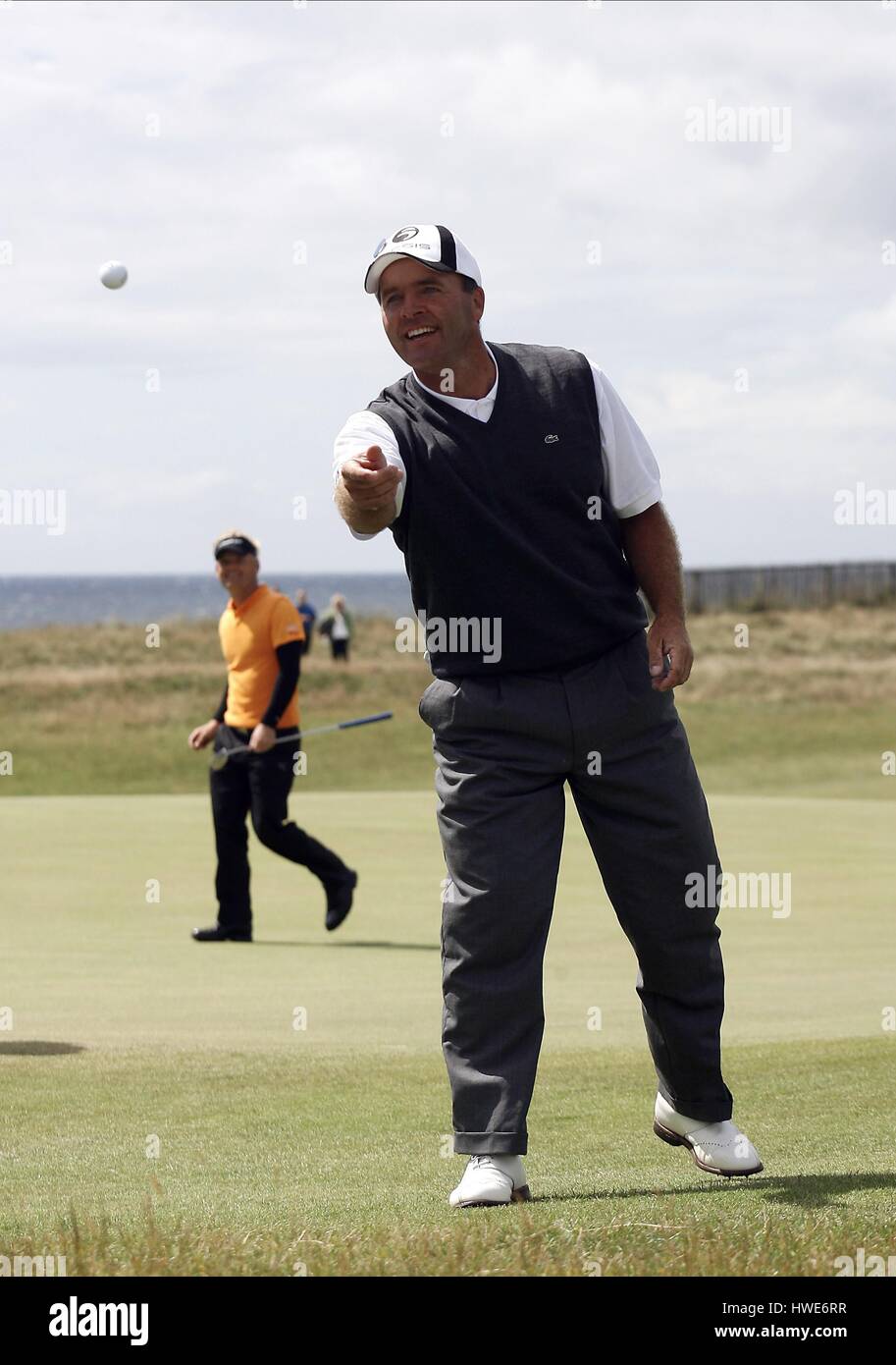 THOMAS LEVET CELEBRATES THE OPEN TURNBERRY 2009 TURNBERRY AYRSHIRE ...