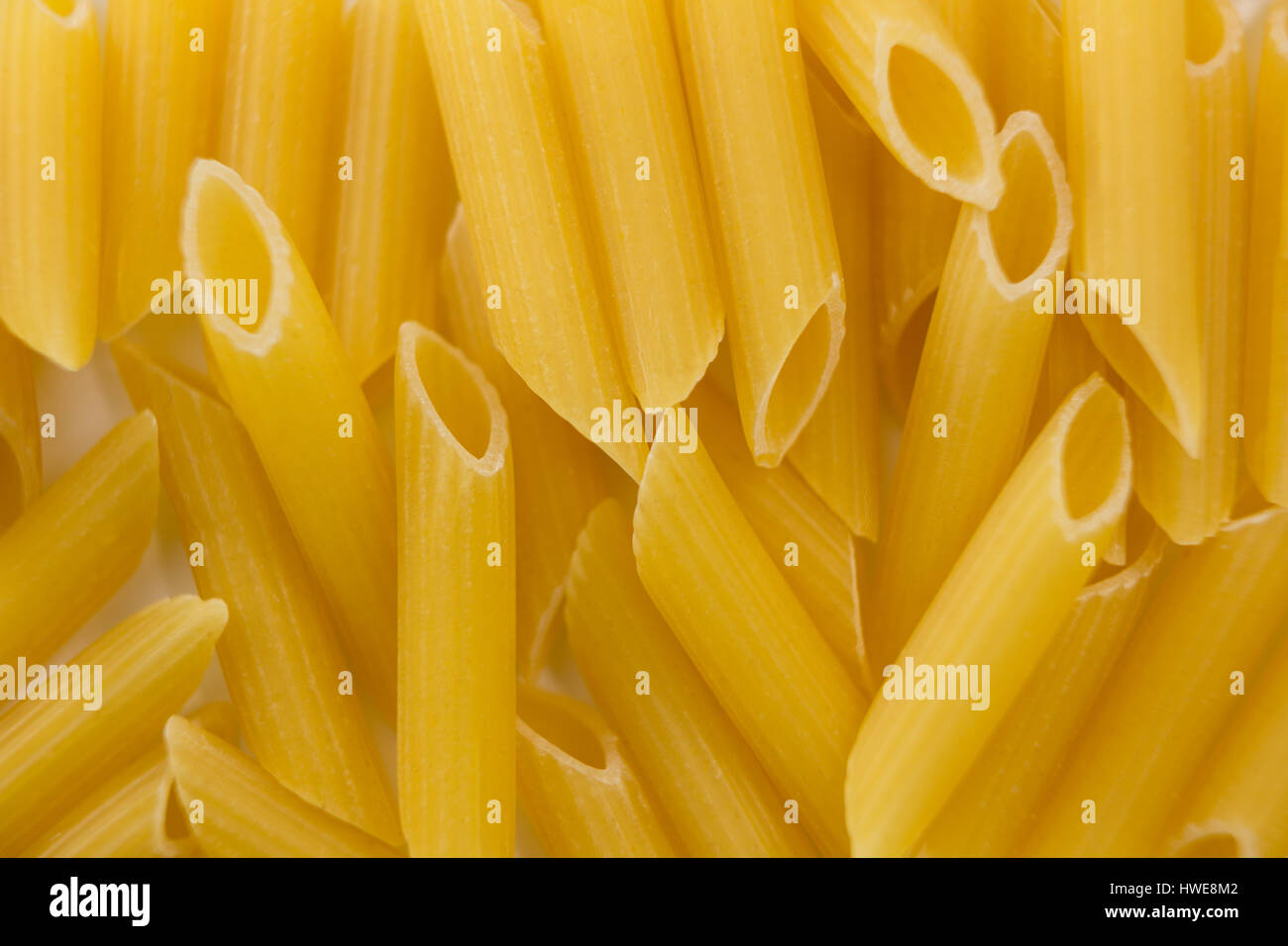 Close-up of yellow pennette Stock Photo - Alamy