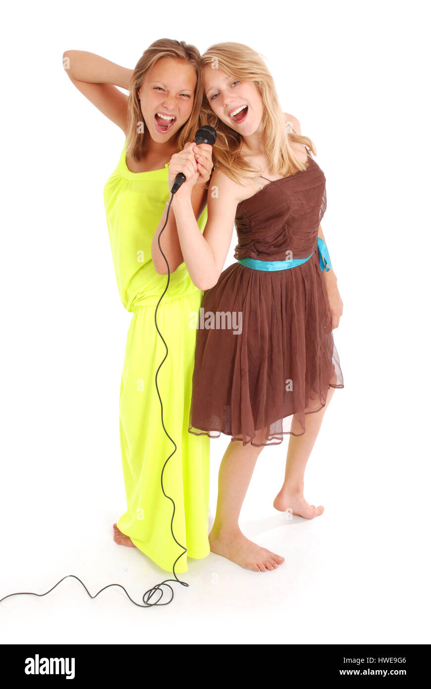 Student news microphone Cut Out Stock Images & Pictures - Alamy