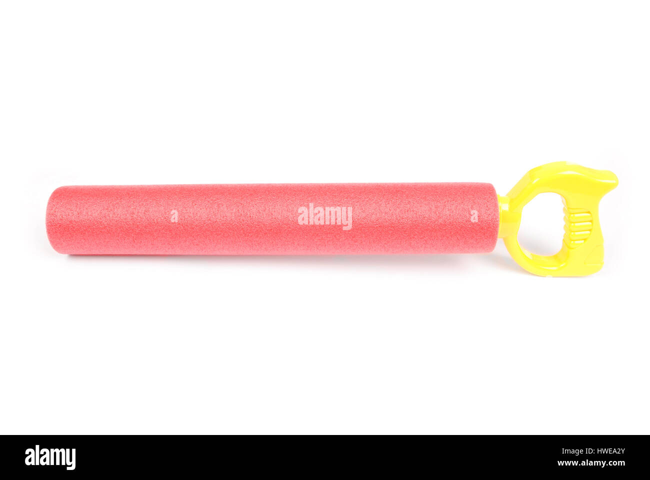 Red children toy water isolated on a white background Stock Photo - Alamy