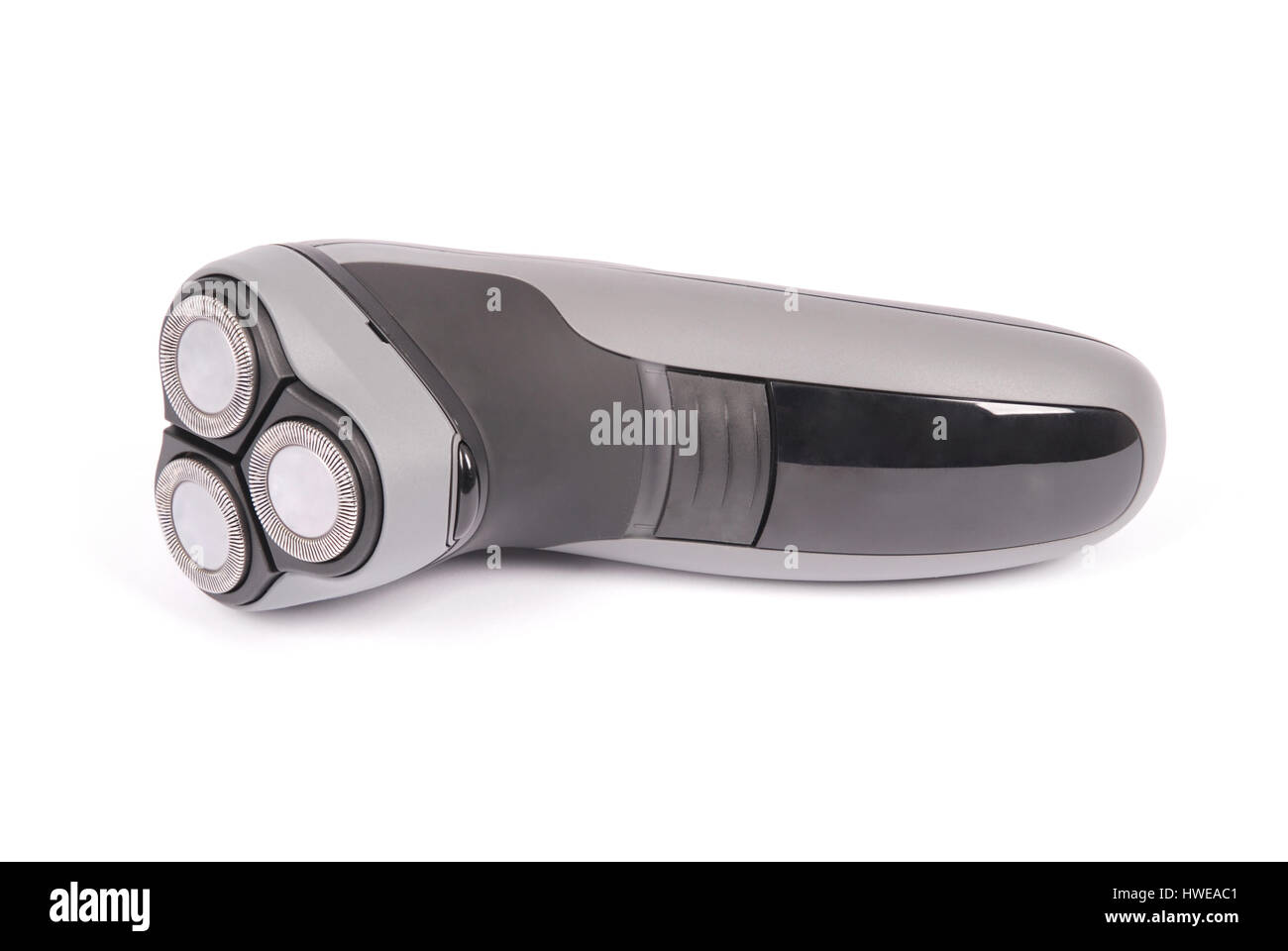 New black electric razor close up isolated on white background Stock ...