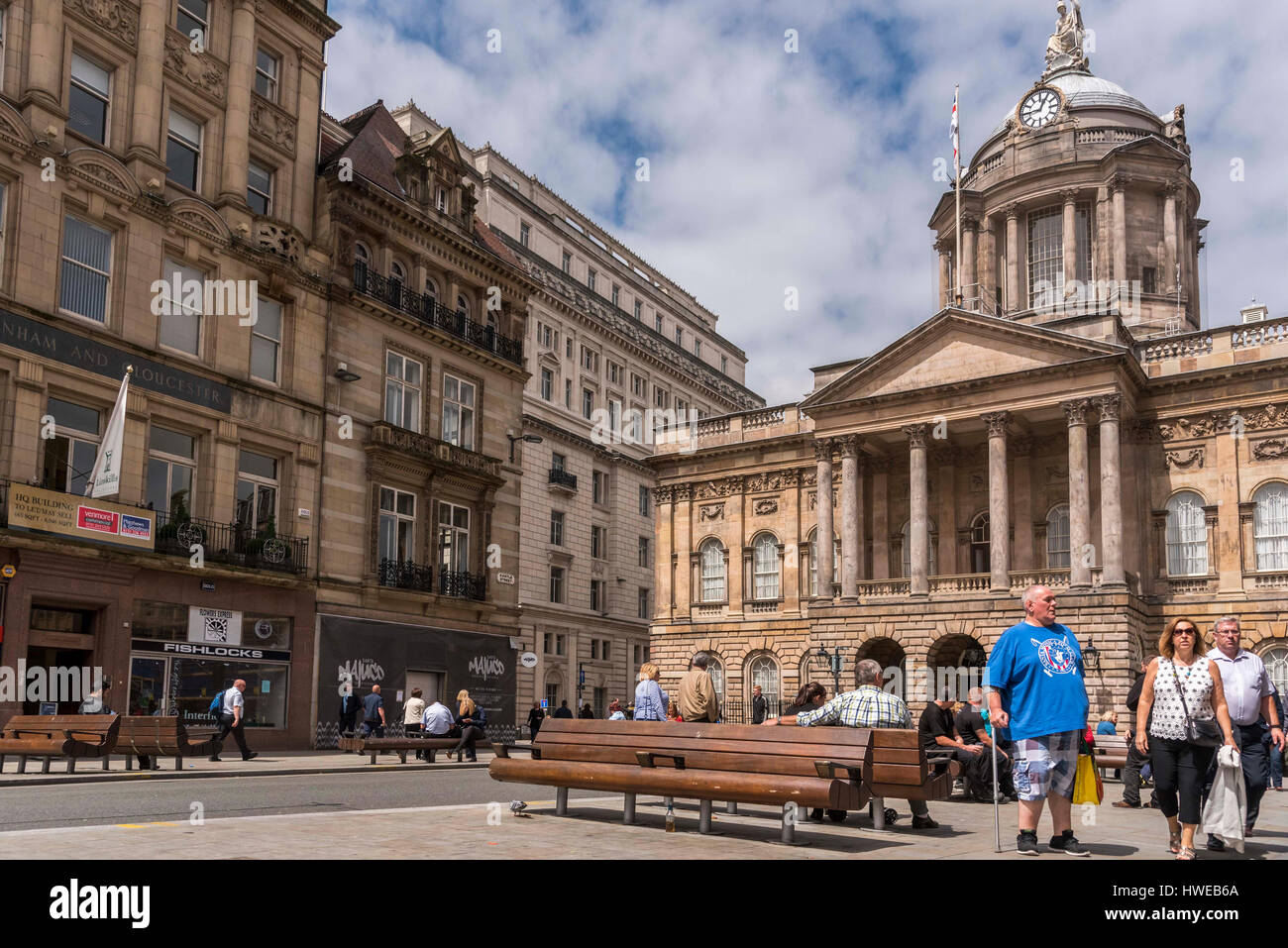 Liverpool Town Hall in Castle street Stock Photo - Alamy