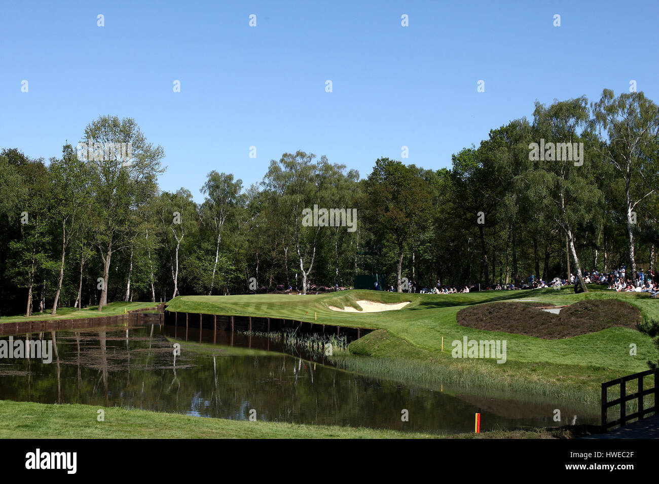 THE 8TH HOLE WEST COURSE WENTWORTH SURREY WENTWORTH SURREY WENTWORTH ...