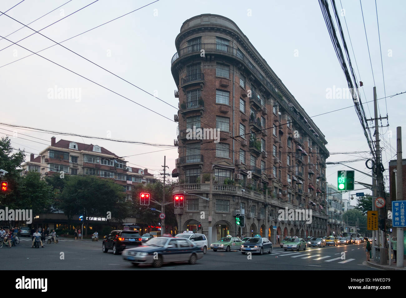 Wukang road xuhui district shanghai china Stock Photo - Alamy