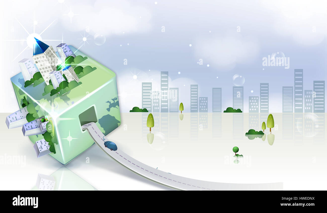 earth,globe,square shape,buildings,building exterior,skyline,reflection ...