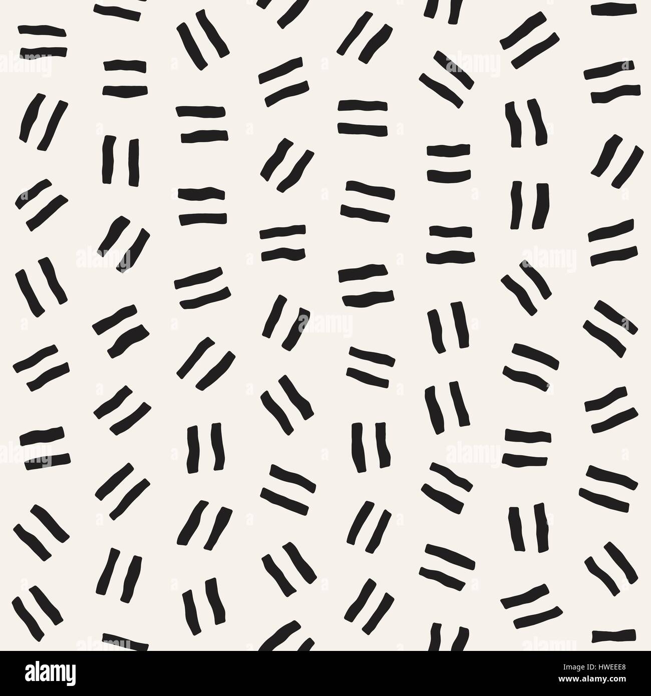 Vector Seamless Pattern. Abstract Background With Scattered Geometric ...