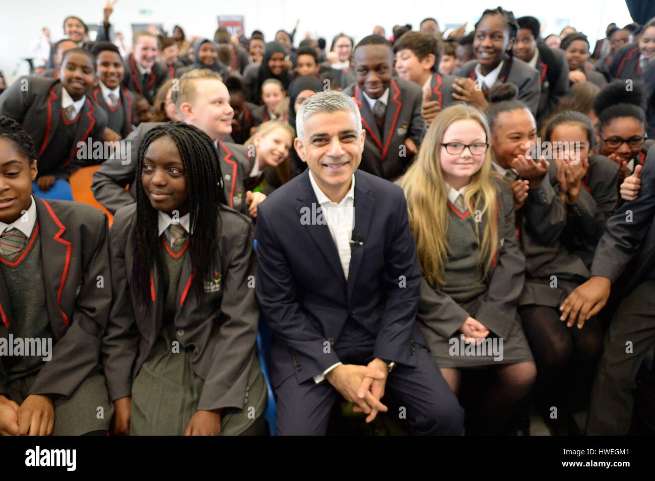 Mayor of London Sadiq Khan launches his Police and Crime Plan at ...