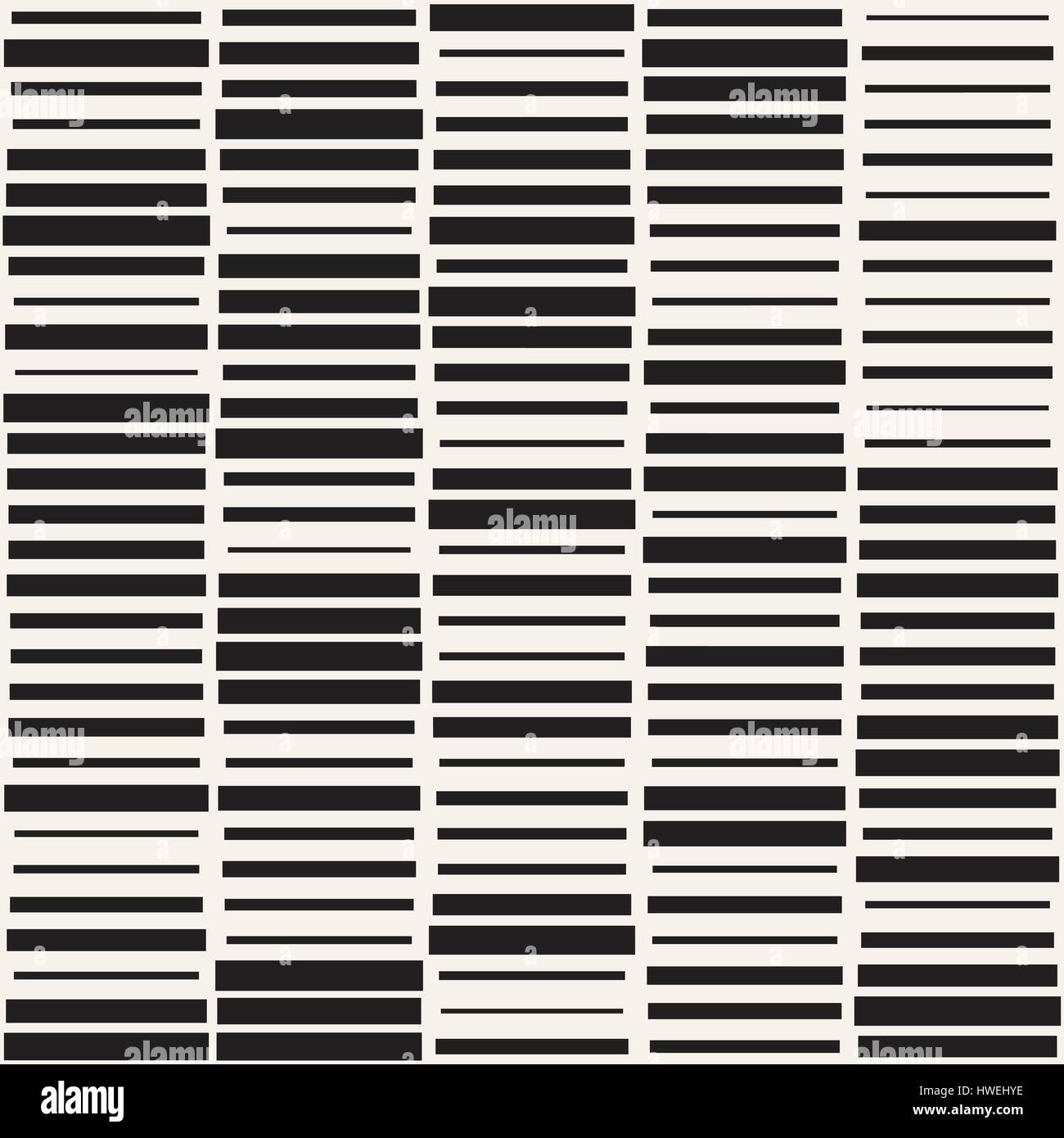 Vector Seamless Black And White Irregular Dash Rectangles Grid Pattern ...