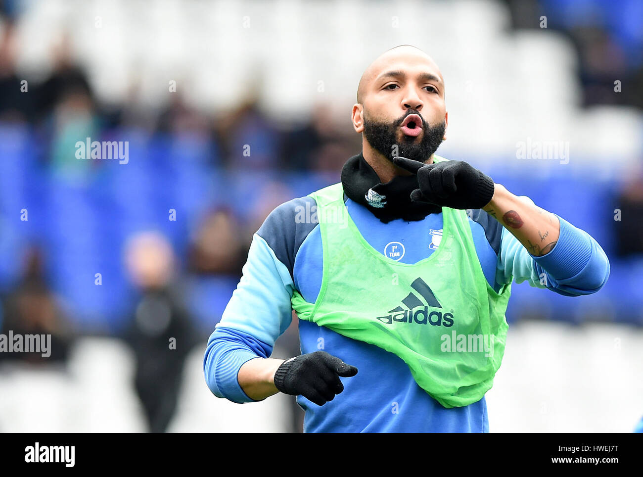 Emilio Nsue, Birmingham City Stock Photo - Alamy