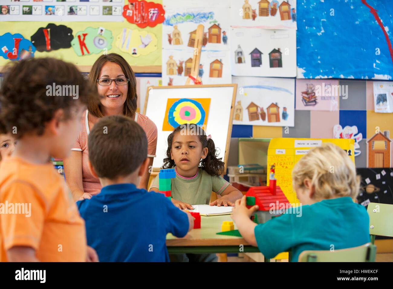 Preschool classroom hi-res stock photography and images - Alamy