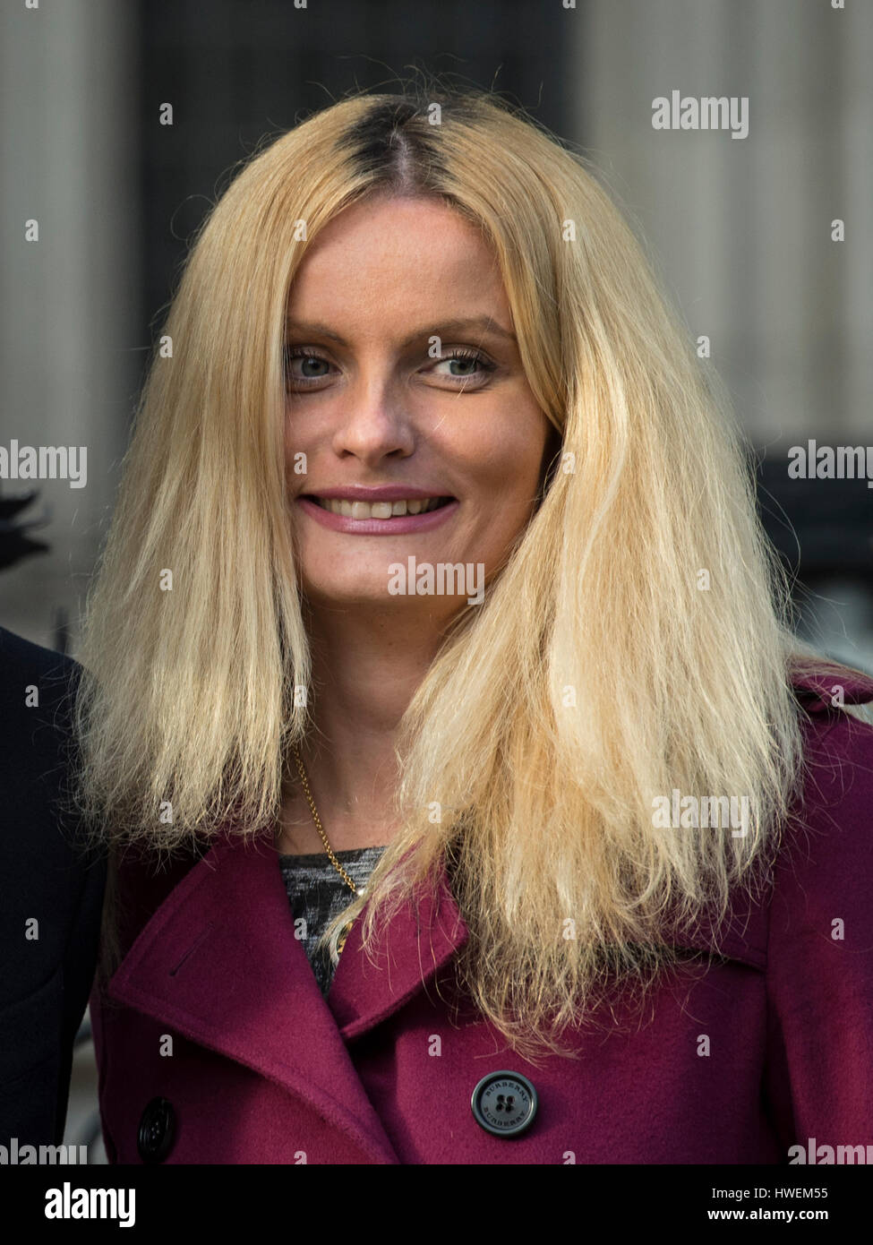 Nevena, the wife of Cambridge-educated Filip Saranovic, outside the ...