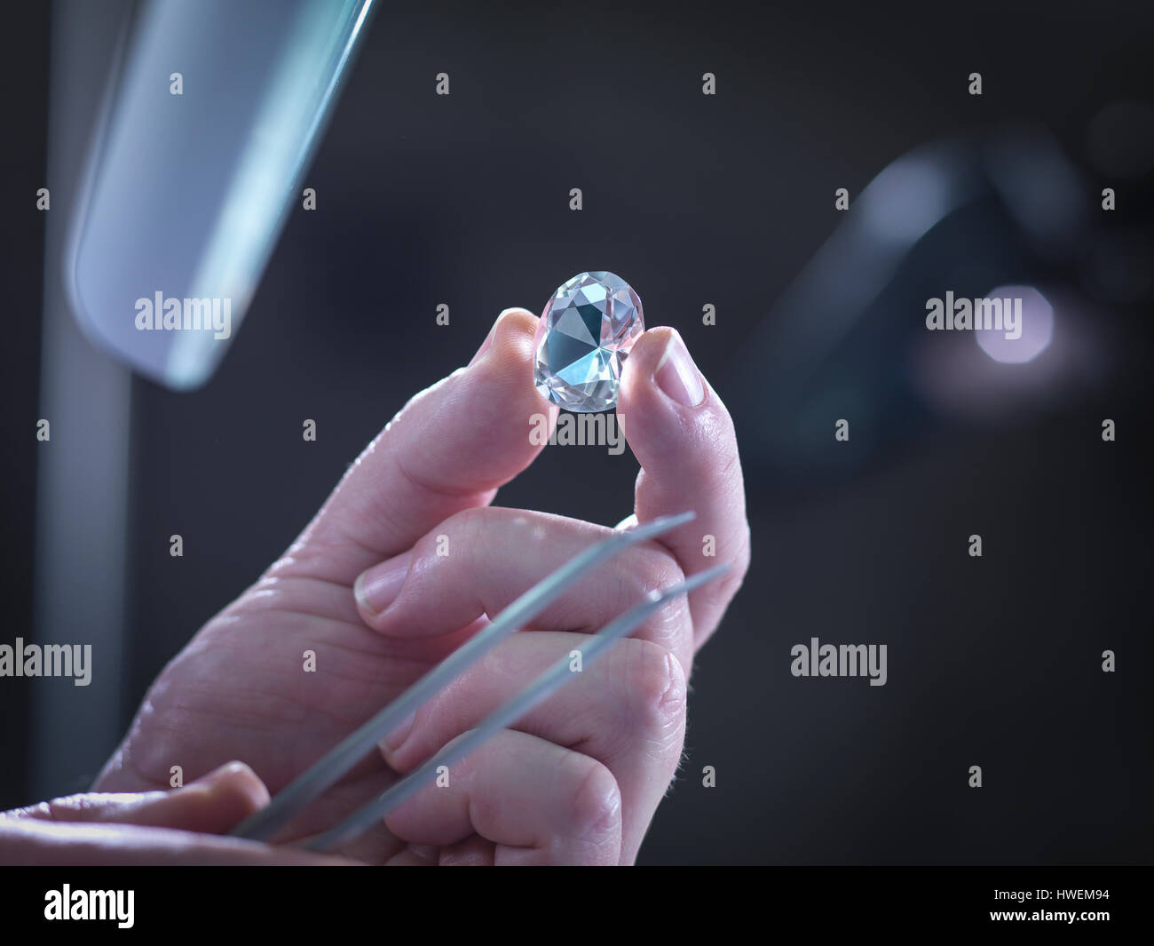 Hand of diamonds hi-res stock photography and images - Alamy