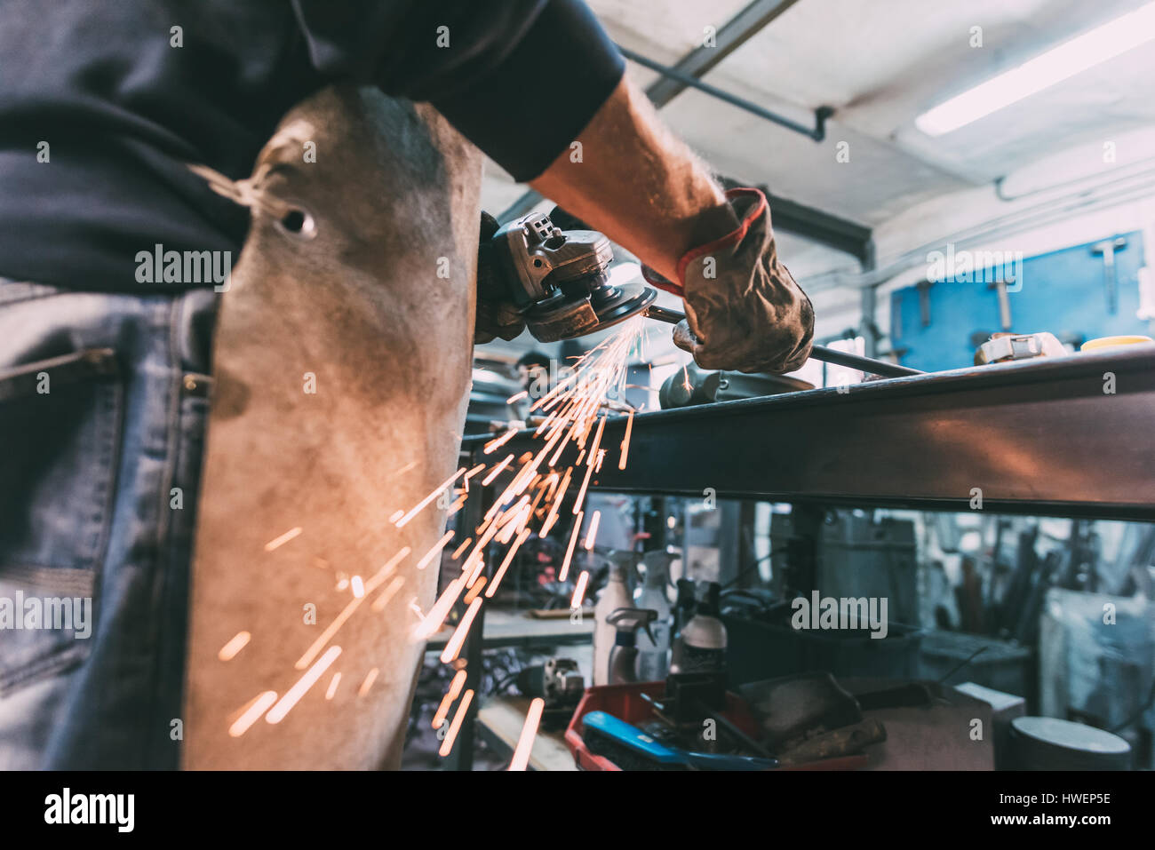 Metalworker health hi-res stock photography and images - Alamy