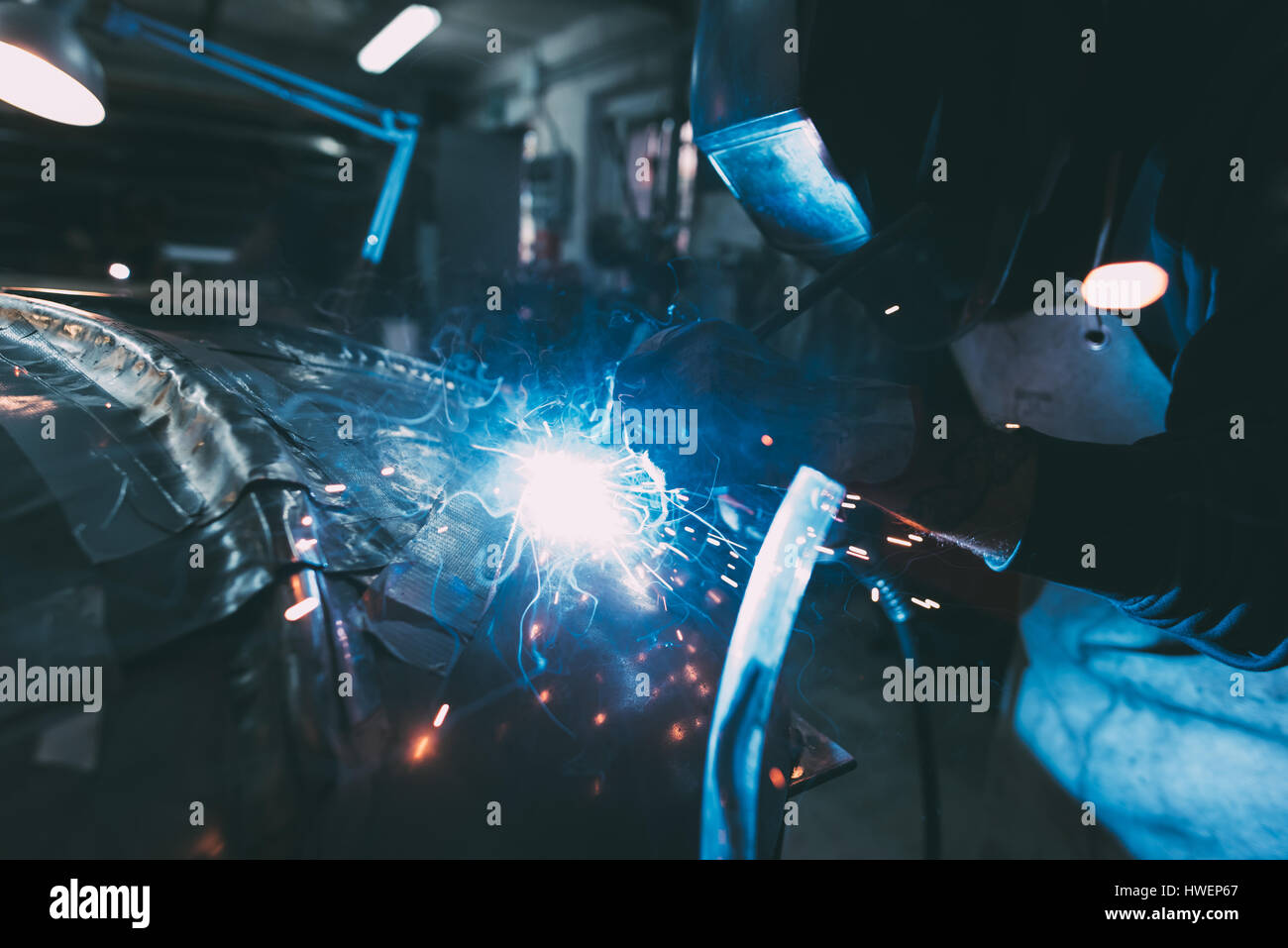 Soldering metal work hi-res stock photography and images - Alamy