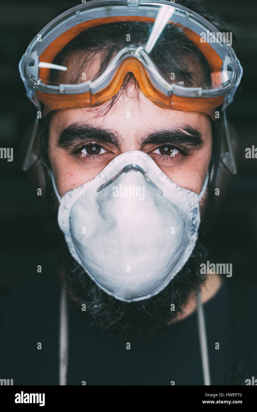 Dust Mask Work High Resolution Stock Photography and Images - Alamy