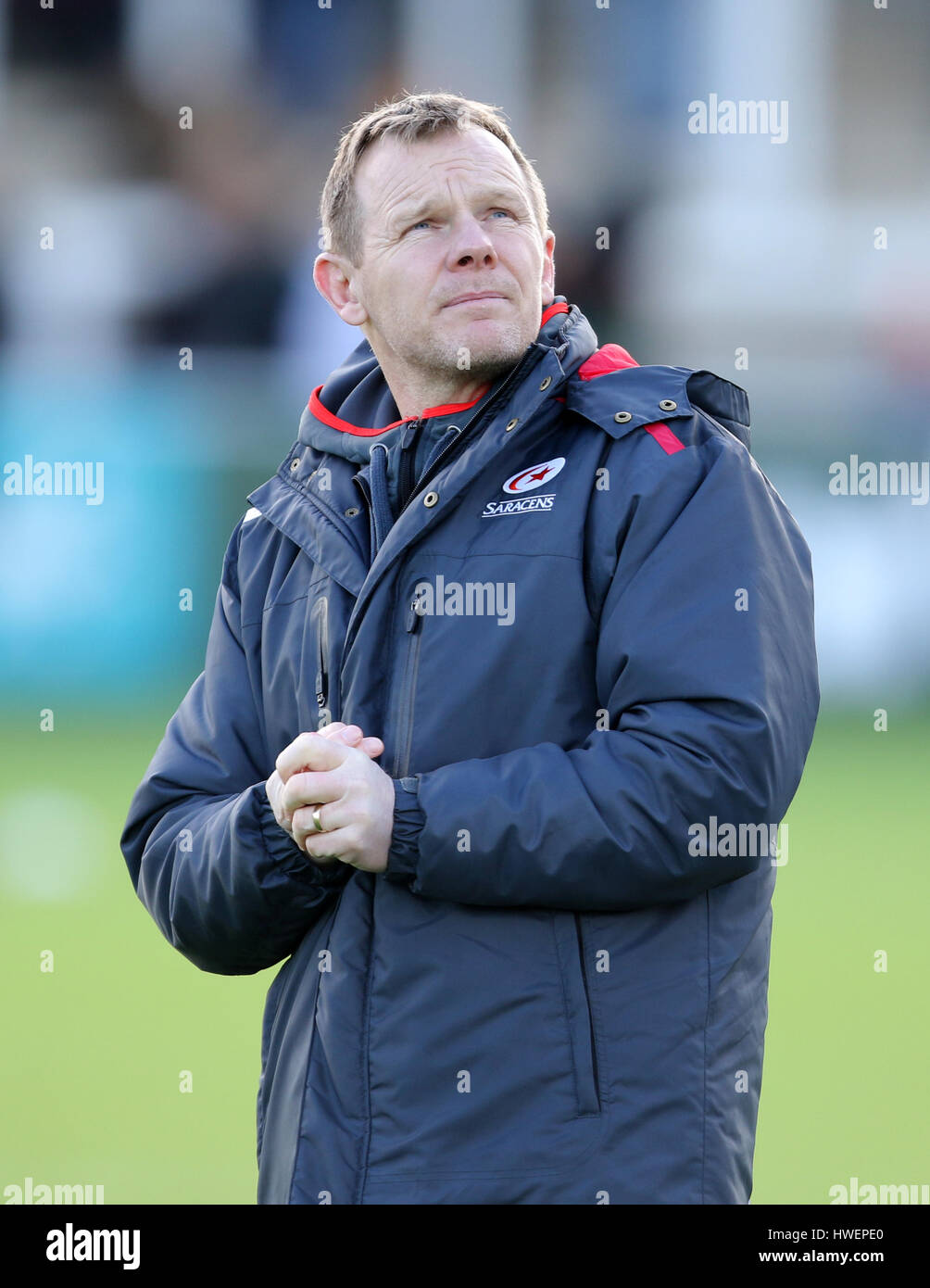 Mark mccall saracens director of rugby hi-res stock photography and ...