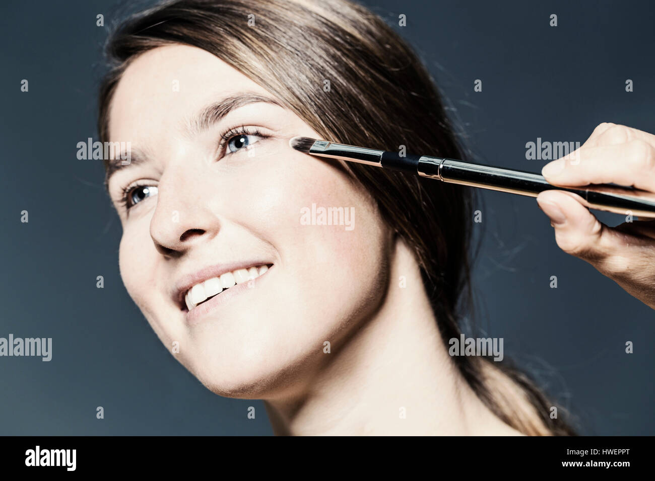 Woman face foundation hi-res stock photography and images - Alamy