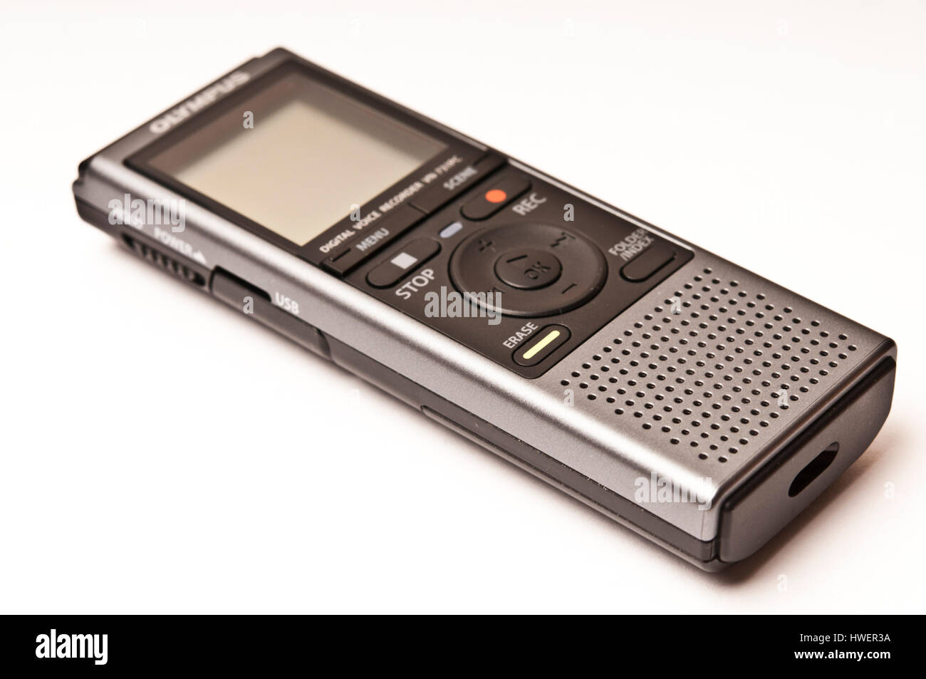 digital voice recorder isolated Stock Photo - Alamy